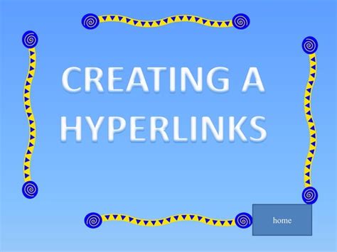 Creating A Hyperlink Pptx