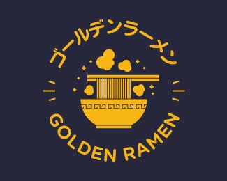 日本黄金拉面LOGO设计欣赏 LOGO800
