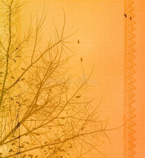 Nature Aesthetic Grunge Babe Notebook Paper Naturecore Autumn Trees Brown Ochre Graph Paper
