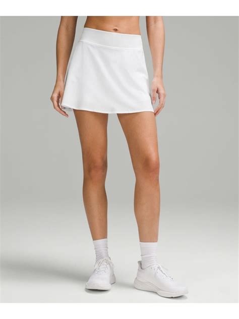 룰루레몬 라이트웨이트 Hr 테니스 스커트 Wht 위시버킷