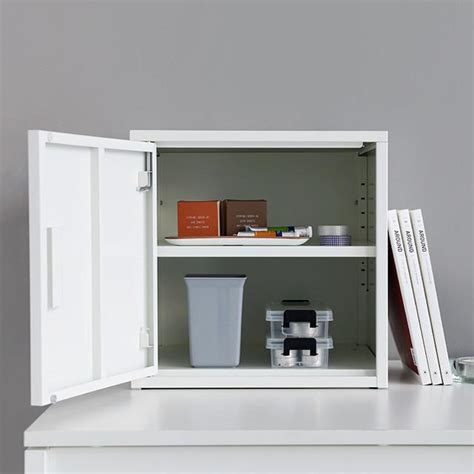 마켓비 철제 미니 캐비넷 철재 수납장 소형 공간박스 책상위 다용도 마켓비 위시버킷