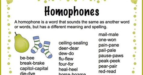 Cpi Tino Grandío Bilingual Sections Homophones In English