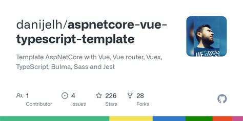 Github Danijelhaspnetcore Vue Typescript Template Template