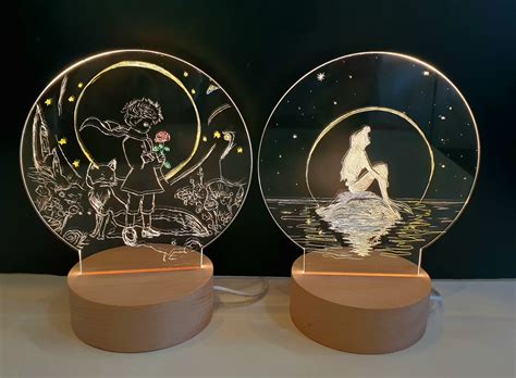 파파퍼니 커플 수면등 만들기 체험 직접 디자인하고 완성한 특별한 Led 수면등입니다 🌙 커플이 함께 그린 그림으로 하나씩