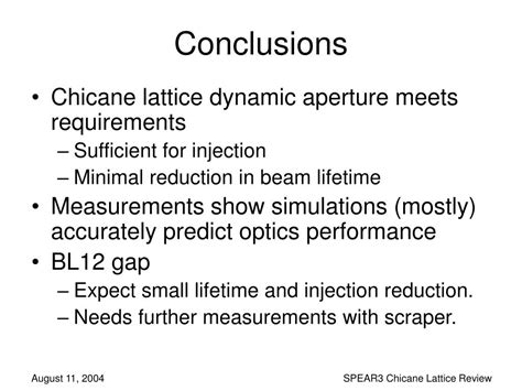 Ppt Lifetime And Injection Efficiency Vs Dynamic And Physical