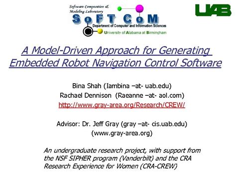 a model driven approach for generating embedded robot navigation