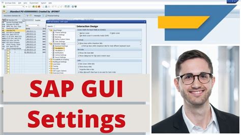 10 Must Have Sap Gui Settings Sap Gui Options Torben Stark