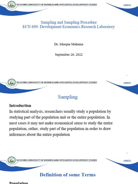 Sampling Lecture Slides Pdf