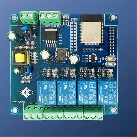 Ac 220vdc 5 30v Power Supply Esp32 Wifi Bluetooth Ble Four Way Relay