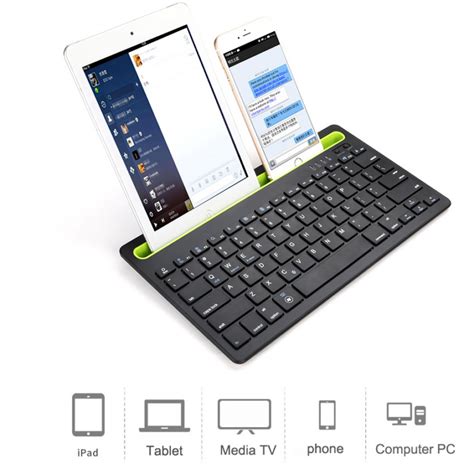 Gcc Electronic Universal Bluetooth Keyboard With Phone Holder