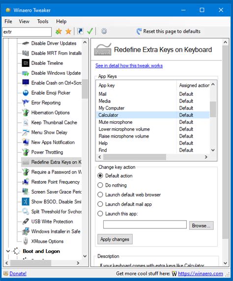 Winaero Tweaker 0 18 Is Out With Windows 10 Version 20h2 Support And New Features