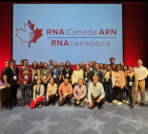 rna canada arn at the 2024 rna society meeting in scotland rna