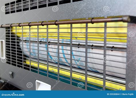 Steel Offset Printing Cylinders Stock Image 89544805