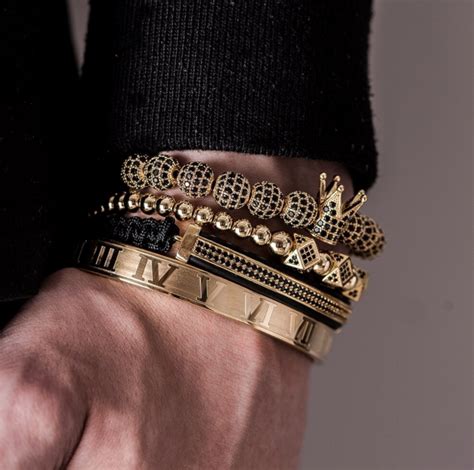 Crown Beaded Bracelet Set Wco