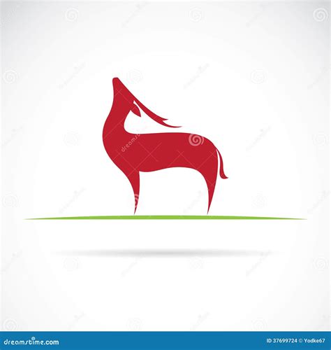 Vector Image Of An Deer Design Stock Vector Illustration Of Drawing Graphic 37699724