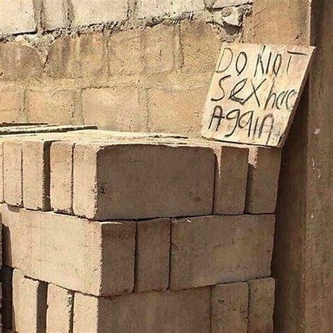 Do Not Sex Here Again Uncompleted Building Owner Warns Photo Properties Nigeria