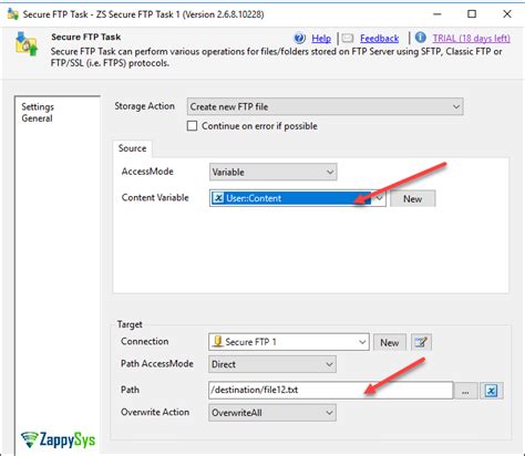 Ssis Sftp Task Example To Upload Delete And Download Files Folders