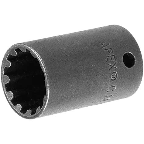 Apex Cms 5430 30 Spline Impact Socket 1 2 Square Drive
