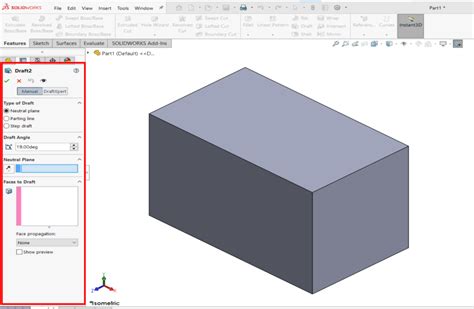 Làm việc với tính năng Draft trong SOLIDWORKS ViHoth