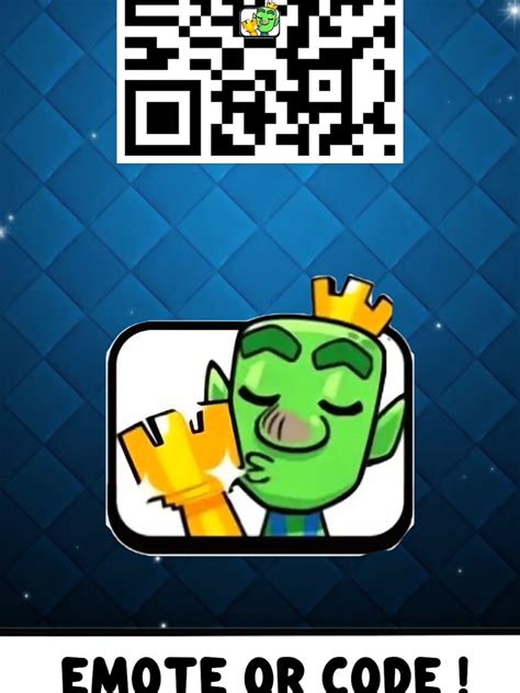 ¡descubre El Código Qr De Emote De Clash Royale Tiktok