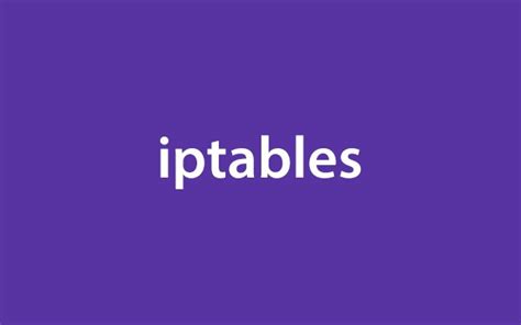 Iptables How To Increase Server Security Example