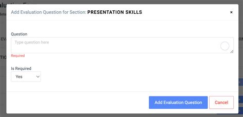 Evaluation Setup Osis