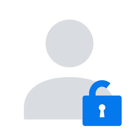 Lock Unlocked User Icon Download On Iconfinder
