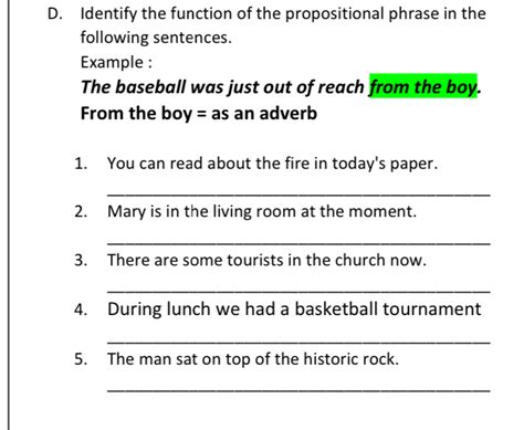 D Identify The Function Of The Propositional Studyx