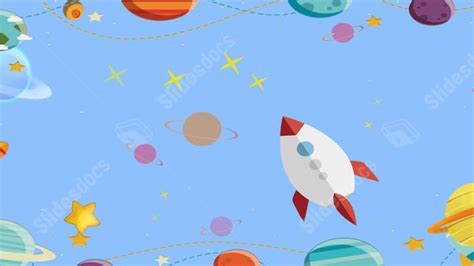 Best Rocket Powerpoint Background For Presentation