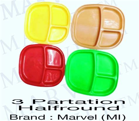 Multicolor Plastic Partition Plate Shape Rectangular At Best Price