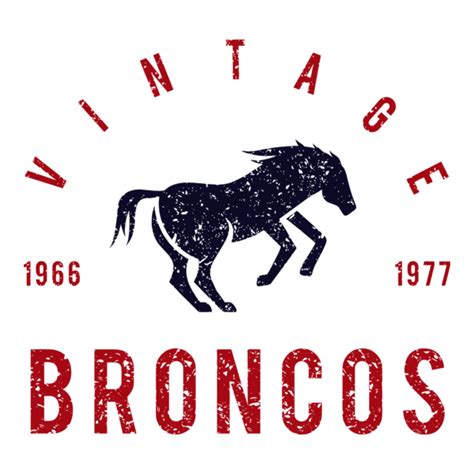 Vintage Broncos Logo Png Vector Ai Cdr Eps Pdf Svg Free Download