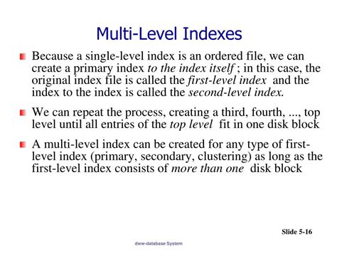 PPT Indexing PowerPoint Presentation Free Download ID 4910813