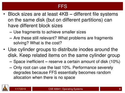 Cse 60641 Operating Systems Ppt Download