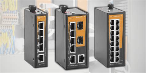 Industrial Ethernet Switches From Weidmüller Take It Up A Notch News
