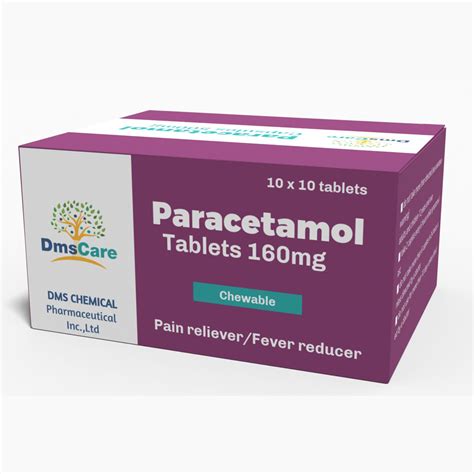 Paracetamol Acetaminophen Tablets 160mg Chewable Tablets Paracetamol China Paracetamol And