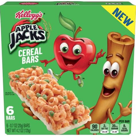 Kelloggs® Apple Jacks Original Cereal Bars 6 Ct Kroger