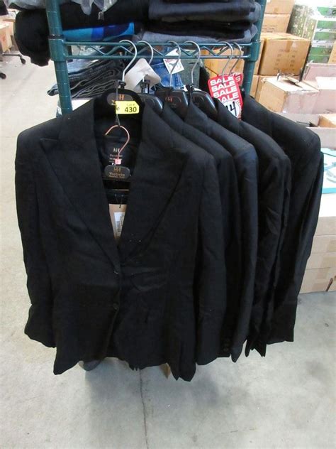 6 New Massimo Nuhi Ladies Black Suit Jackets