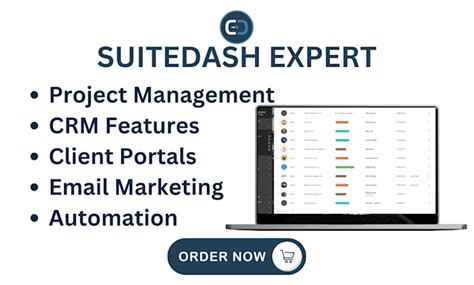 Manage Your Suitedash Dashboard Crm Workflows Client Portal By