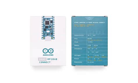 Electronics And Payloads Micro Controllers And Computers Arduino Nano Rp2040 Connect With