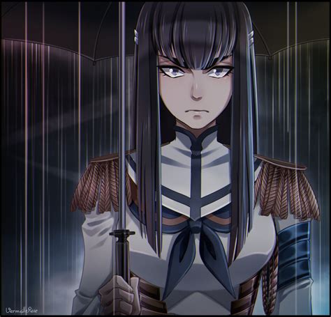 Satsuki Kiryuin Redraw By Vermeillerose On Deviantart Anime 8bits
