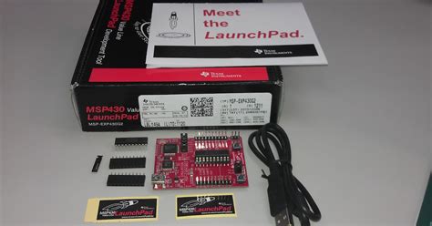 智慧生活科技專業社群 Ti Msp430 Launchpad 開發版 第一支程式 Hellolaunchpad