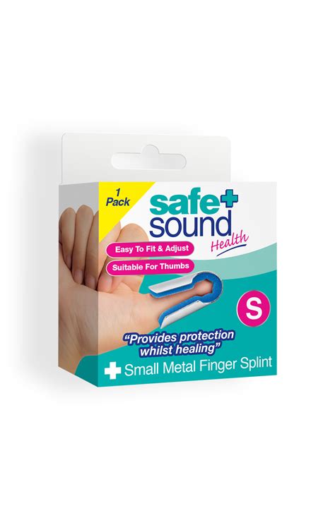 Small Metal Thumb And Finger Splint Safe Sound Health