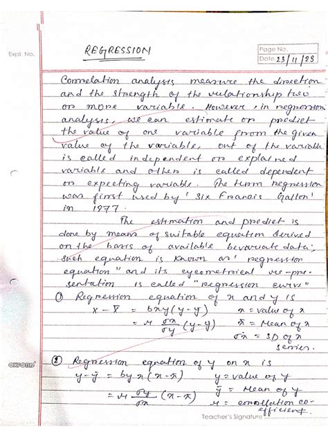 sem 5 practical regression pdf