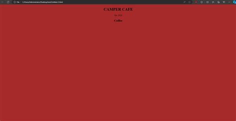 Learn Basic CSS By Building A Cafe Menu Step HTML CSS The FreeCodeCamp Forum