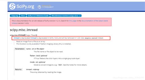 Python调试笔记——attributeerror Module ‘scipyndimage‘ Has No Attribute