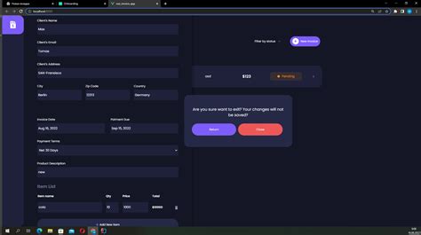 github maxnks02 vue invoice app