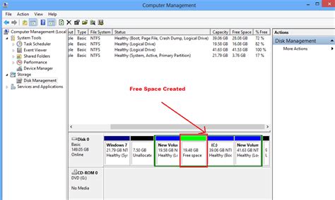 Create New Resize Extend Partition Using Disk Management Tool