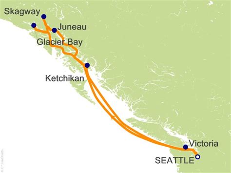 7 Night Inside Passage With Glacier Bay Cruise On Crown Princess From
