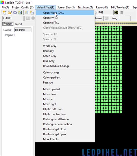 How To Use Custom Pixel LED Effects With LedEdit 2014 A Step By Step
