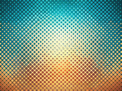 Gradient Halftone Pattern With Small Dots Stock Illustration